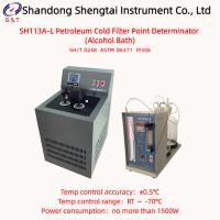 China ASTM D6371 Diesel Oil Cold Filter Point Determinator Measure RT ～ -55°C Alcohol Bath for sale