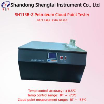China 2 Holes Diesel Oil Cloud Point Meter Measure RT ～ -55℃ Dual Compressor ASTM D2500 for sale