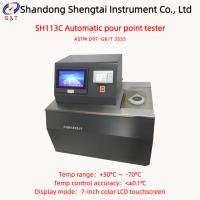 China -70℃ Low Temp Auto Pour Point Meter For Desel Fuel Metal Bath Single Hole ASTM D5950 for sale