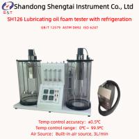 China ASTM D892 Lubricating Oil Foam Characterization Analyzer Low-Temp Bath 24±0.5℃ for sale