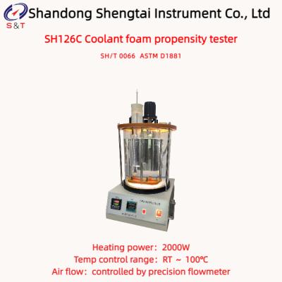 China Coolant Foam Propensity Tester RT ～ 100℃ Precision Flowmeter Glassware Method ASTM D1881 for sale