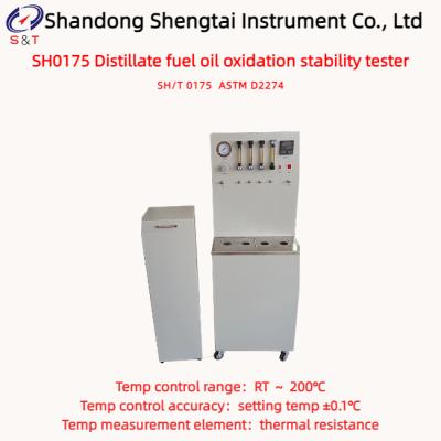 China ASTM D2274 Distillate Fuel Oil Oxidation Stability Tester 4 Channels RT ～ 200℃ for sale