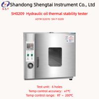 China 6 Holes Hydraulic Fluid Oil Thermal Stability Analyzer RT ～ 200℃ A1-3 Aluminum Ingot ASTM D2070 for sale