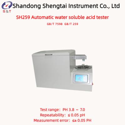 China Automatic Water Soluble Acid Tester For Transformer Oil Colorimetry PH 3.8 ～ 7.0 GB/T 259 for sale