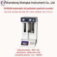 China 16 Channels Automatic Oil Pollution Particle Counter Sample 0.2～1000ml ISO 4406 for sale