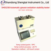 China ASTM D942 2 Holes Automatic Grease Oxidation Stability Tester Temp Control Point	99°C for sale