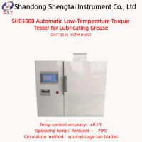 China Bearing Oil Auto Low-Temp Torque Analyzer Ambient ～ -70°C PID Temp Control ASTM D4693 for sale