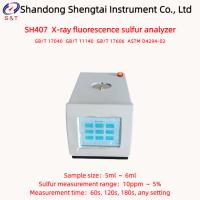 China X-Ray Fluorescence Sulfur Analyzer 10ppm ～ 5% Sample 5ml ～ 6ml ASTM D4294-02 for sale
