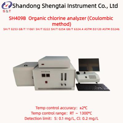 China Organic Chlorine Analyzer Sulfur 0.1 ～ 10,000 Mg Coulombic Method RT ～ 1300°C ASTM D3246 for sale