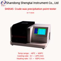 China Crude Wax Precipitation Point Analyzer -40°C ～ 600°C Heating 0.1 ～ 100°C/Min SY T 0545 for sale