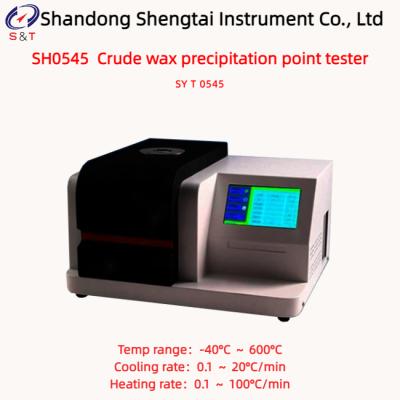 China Crude Wax Precipitation Point Analyzer -40°C ～ 600°C Heating 0.1 ～ 100°C/Min SY T 0545 for sale