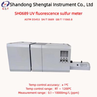 China ASTM D5453 Ultraviolet Fluorescence UV Sulfur Analyzer RT ～ 1200℃ Measure 0.1～10000mg/L for sale