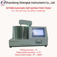 China ASTM E659 Automatic Self-Ignition Point Tester RT ～ 800℃ LCD Color Large-Screen Display for sale