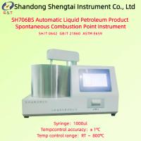 China Automatic Liquid Petroleum Product Spontaneous Combustion Point Instrument ASTM E659 for sale