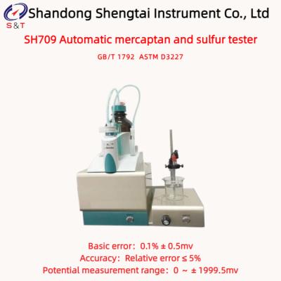 China ASTM D3227 Distillate Fuels Mercaptan Sulfur Tester 0 ～ ± 1999.5mv Potentiometric Method for sale