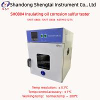 China Insulating Oil Corrosion Sulfur Analyzer Normal Temp ～ 200℃ PT100 Sensor ASTM D1275 for sale