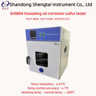 China Insulating Oil Corrosion Sulfur Analyzer Normal Temp ～ 200℃ PT100 Sensor ASTM D1275 for sale