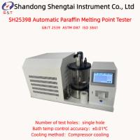 China Single Hole Automatic Paraffin Melting Point Analyzer 0°C ～ 120°C Whole Power 800W ASTM D87 for sale