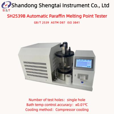 China Single Hole Automatic Paraffin Melting Point Analyzer 0°C ～ 120°C Whole Power 800W ASTM D87 for sale