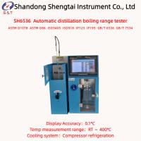 China ASTM D86 Automatic Diesel Distillation Apparatus Boiling Range RT ～ 400°C Touchscreen for sale