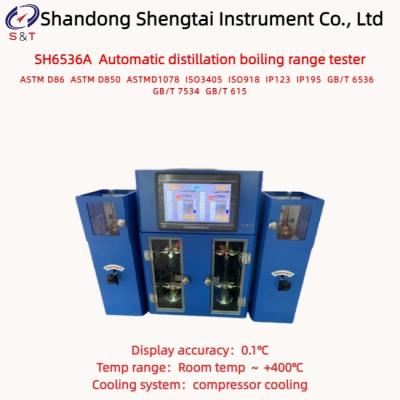 China Auto Distillation Boiling Range Analyzer RT ～ +400℃ PT100 Platinum Resistor ASTM D86 for sale