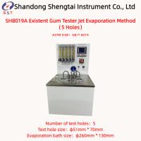 China ASTM D381 Aviation Fuels And Gasoline Existent Gum Tester 5 Holes RT ～ 300℃ Digital Display for sale