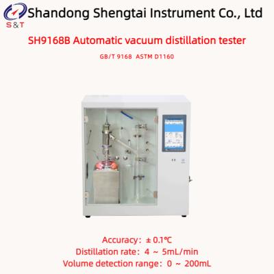 China ASTM D1160 Automatic Reduced Pressure Vacuum Distillation Analyzer -40℃ ～ RT Or RT ～ 500°C for sale