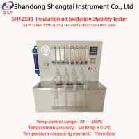 China 4 Channels Insulation Oil Oxidation Stability Analyzer RT ～ 200℃ RTD Temp Measurement ASTM D2272 for sale