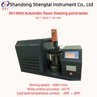 China Automatic Flavor Freezing Point Analyzer -20℃ ～ 80℃ Glass Bath Tank Stirring 1200r/Min ISO 1041 for sale