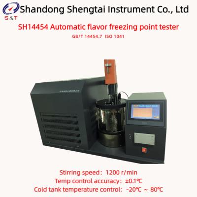 China Automatic Flavor Freezing Point Analyzer -20℃ ～ 80℃ Glass Bath Tank Stirring 1200r/Min ISO 1041 for sale