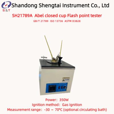China Abel Closed Cup Flash Point Instrument -30 ～ 70°C Gas Ignition Stirring 30rpm ASTM D3828 for sale