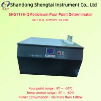 China 2 Holes Petroleum Pour Point Determinator RT ～ -50℃ Metal Bath Pour Point RT ～ -35℃ ASTM D97 for sale