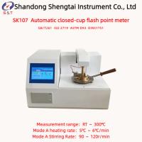 China Auto Closed-Cup Flash Point Meter RT ～ 300℃ LCD Display Heating Rate 5℃ ～ 6℃/Min ASTM D93 for sale