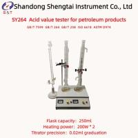 China Turbine Oil Acid Value And Acidity Analyzer Titrator Precision 0.02ml Consumption 700W ASTM D974 for sale
