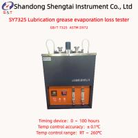 China ASTM D972 Lube Oil Grease Evaporation Loss Analyzer RT ～ 260℃ Timing 100h Input Power 2KW for sale