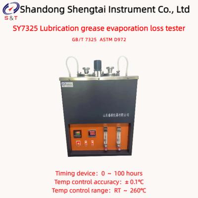 China ASTM D972 Lube Oil Grease Evaporation Loss Analyzer RT ～ 260℃ Timing 100h Input Power 2KW for sale