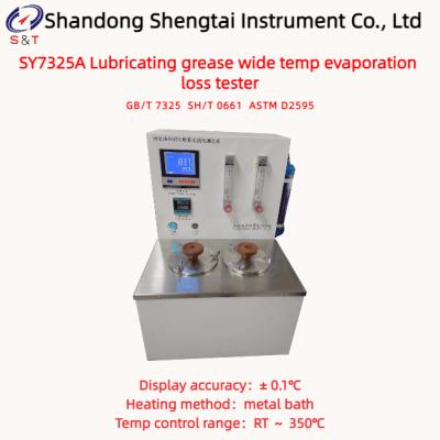 China 2 Holes Lubricating Grease Wide Temp Evaporation Loss Tester RT ～ 350℃ Metal Bath ASTM D2595 for sale