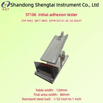 China Pressure-Sensitive Tape Initial Adhesion Tester 0 ～ 60° Inclined Rolling Ball Mode ASTM D3121-20 for sale