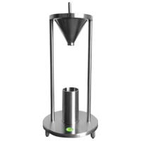 China Particle Natural Accumulation Density Meter Funnel Taper 60° ± 0.5° Stainless Steel ASTM D6393 for sale