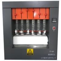 China 6 Work Units Feed Crude Fat Analyzer RT+5℃ ～ 300℃ Soxhlet Extraction Principle ISO 6492 for sale