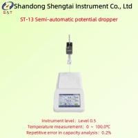 China Semi-Automatic Potential Dropper PH Measure -2.00～20.00 Potentiometric Titration Mode ST-13 for sale