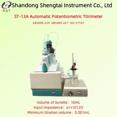 China Automatic Potentiometric Titrimeter Test ≥0.001 MgKOH/G Potential Measure ±2000.0 MV ISO 27107 for sale