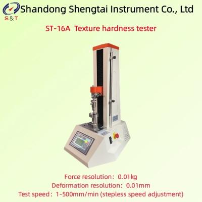 China Texture Hardness Tester Test Speed 1 - 500mm/Min Grain Feed Pellet Hardness LCD Display ST-16A for sale