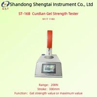 China Curdlan Gel Strength Tester Measure 200N PVC Control Panel Test Speed 0.5 ～ 500mm/Min GB 28304 for sale