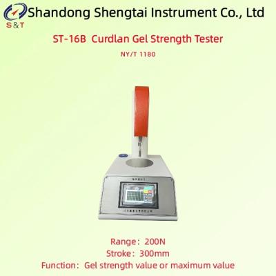 China Curdlan Gel Strength Tester Measure 200N PVC Control Panel Test Speed 0.5 ～ 500mm/Min GB 28304 for sale