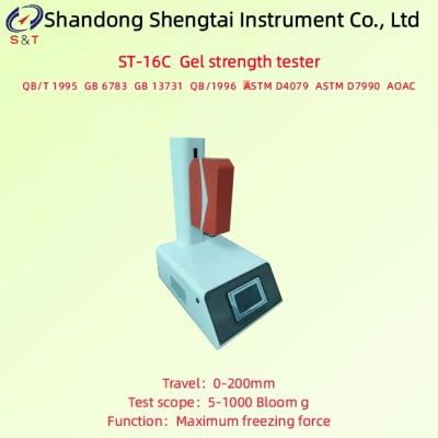 China Food Grade Gelatin Freezing Strength Tester Speed 0.008mm/S ～ 8.33mm/S ‌ASTM D4079 for sale