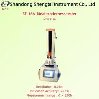 China Meat Tenderness Tester Test 0 ～ 250N 7-Inch Touch Screen Display Shearing 1-1000mm/Min NY/T 1180 for sale