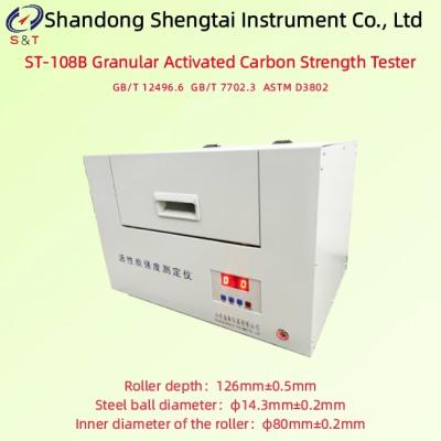 China Granular Activated Carbon Strength Tester Speed 50 ± 2r/Min Pre-Set 5min Sealing Design Astm D3802 for sale