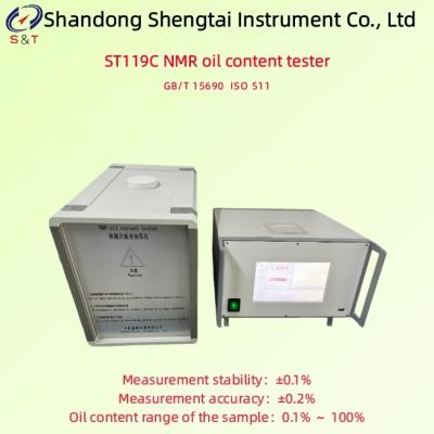 China Cottonseed NMR Oil Content Analyzer Frequency 400MHz Measure 0.1％ ～ 100％ Testing 0.5min ISO 511 for sale