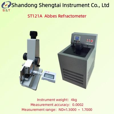 China Abbes Refractometer ND=1.300 ～ 1.700 Refrigeration External Cycle Sugar Content 0 - 95% ST121A for sale